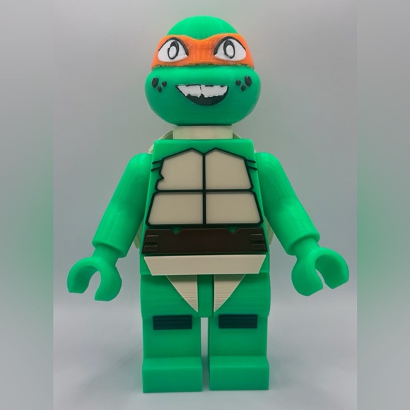 Art | 3d Printed Lego Tmnt Michelangelo | Poshmark
